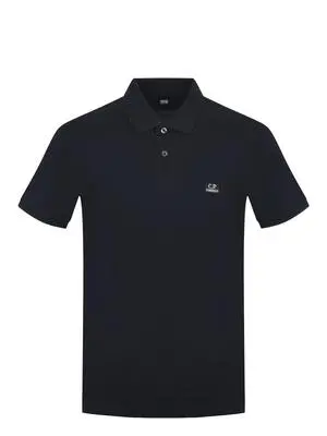 C.P. COMPANY C.P. Company Logo Patch Polo Shirt