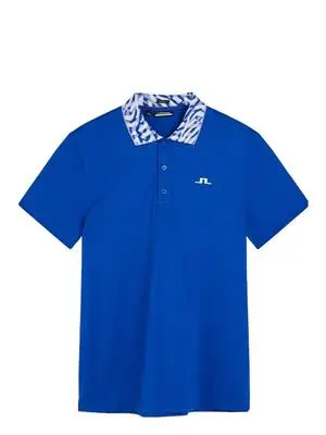 J. Lindeberg Short-sleeved Polo Shirt - Blue