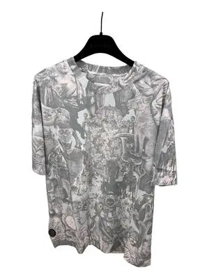 Givenchy T-shirt In Cotton With Hubert Objects Print - Multicolore
