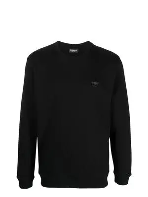 DONDUP Logo Crewneck Sweatshirt - Black