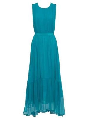 Ulla Johnson Silk Chiffon Mid-length Dress - Green