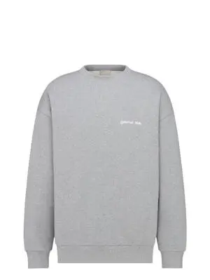 Dior Oversized-fit Crewneck Sweatshirt - Grey
