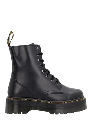 Dr. Martens Jadon Platform Lace-up Boots - Black