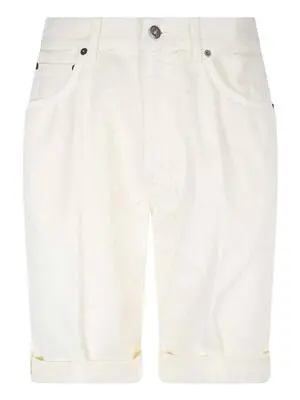 DONDUP Jeans Denim Shorts - White