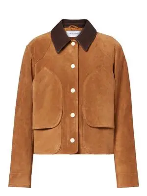 VERONICA BEARD Veronica Beard Walters Suede Field Jacket