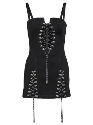 DION LEE Tie-dye Mini Dress - Black