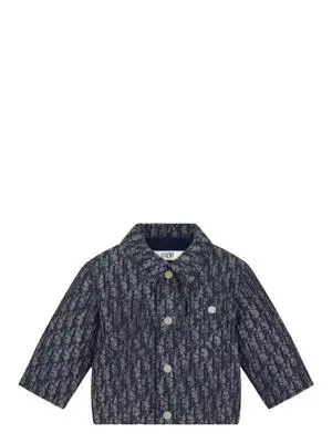 Dior Monogrammed Jacket - Blue