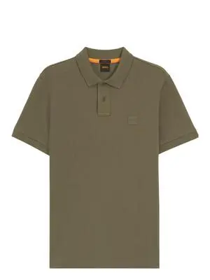 HUGO BOSS Logo-plaque Polo Shirt