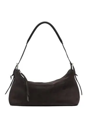 LEMAIRE Small Zippered Shoulder Bag - Black