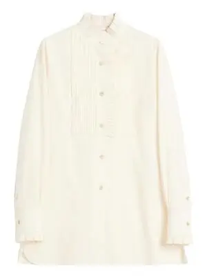 VALENTINO Valentino Silk Shirt With Pintuck Detailing