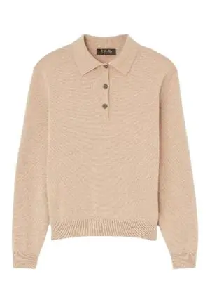 Loro Piana Loro Piana Long-Sleeved Polo Neck Sweater No