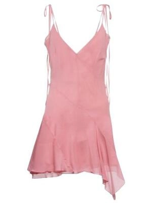 KNWLS Spira Bias-cut Silk-blend Slip Dress - Pink