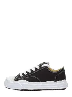 Mihara Yasuhiro Hank Low Original Sole Sneakers - Black