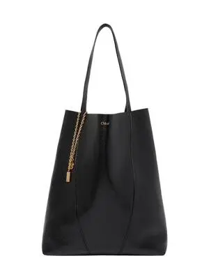 Chloé Spin Shoulder Bag - Black