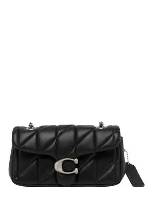 COACH Quilted Tabby 20 Shoulder Bag - Black