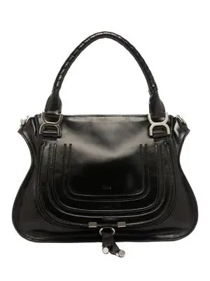Chloé Marcie Small Shoulder Bag - Black