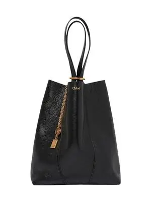 Chloé Spin Shoulder Bag - Black