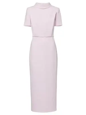Roland Mouret Cady Midi Dress - Purple