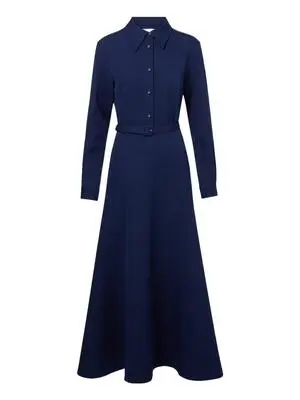 Roland Mouret Belted Shirt Dress - Black
