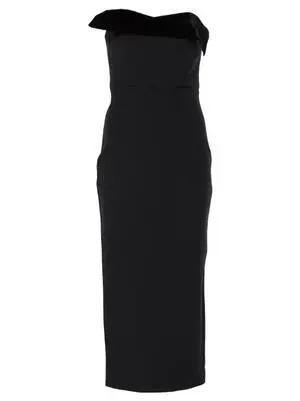 Roland Mouret Off-the-shoulder Bustier Dress - Black