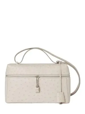 Loro Piana Top Handle Shoulder Bag - Mochi