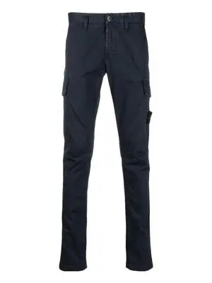 STONE ISLAND Stone Island Logo Casual Cargo Pants