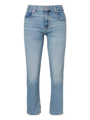 NILI LOTAN Straight Leg Jeans - Blue