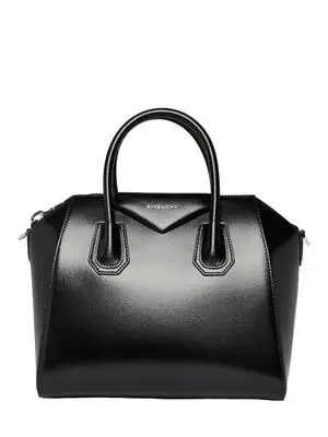 Givenchy Antigona Logo Handbag - Black