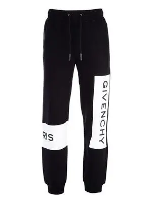 Givenchy Logo Decal Sweatpants - Black