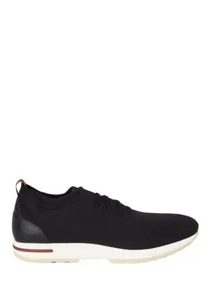 Loro Piana 360 Lp Flexy Walk Sneakers - Black