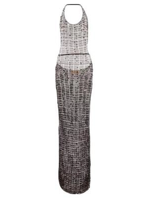 AYA MUSE Aya Muse Cutout Sequin Maxi Dress