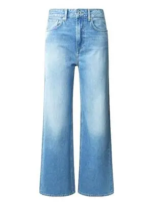 PEPE JEANS LONDON Wide Leg Jeans - Medium Blue