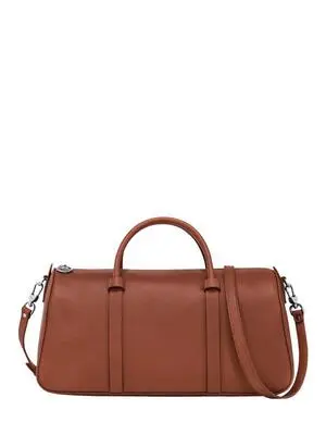 Longchamp Large Daylong Tote Bag With Adjustable Shoulder Strap - Brandy Color