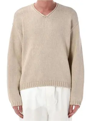 StÜssy Long-sleeved Pullover - Oatmeal