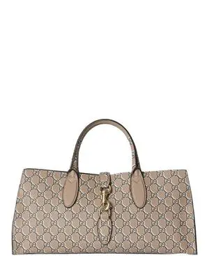 Gucci Gg Supreme Tote Bag - Nude