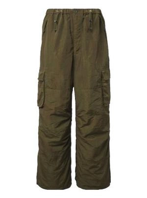 Comme Des Garçons Drawstring Cargo Pants - Green