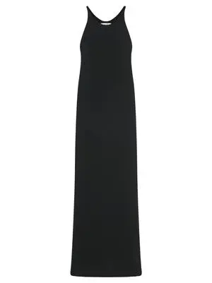 THE ROW Johanne Silk Maxi Dress - Black