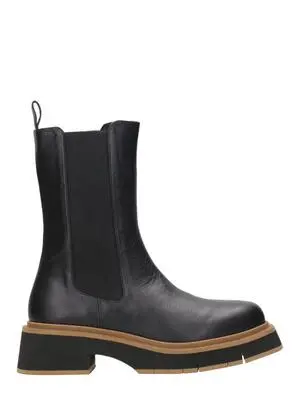PALOMA BARCELO Round Toe Chelsea Boots - Black