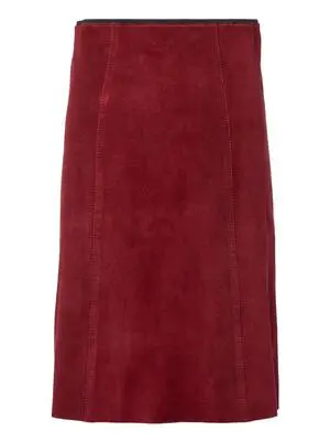 JOSEPH Midi Skirt - Red