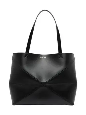 Loewe Logo Handbag - Black