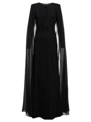 Roland Mouret Chiffon Gown - Black