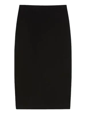 Max Mara Straight Skirt - Black