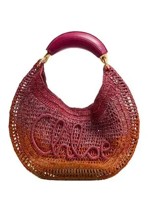 Chloé Summer Banana Hobo Bag - Red