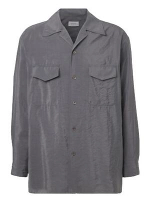 LEMAIRE Silk-blend Shirt - Gray