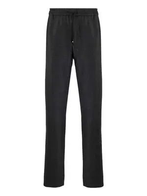 Sease Drawstring Casual Pants - Grey