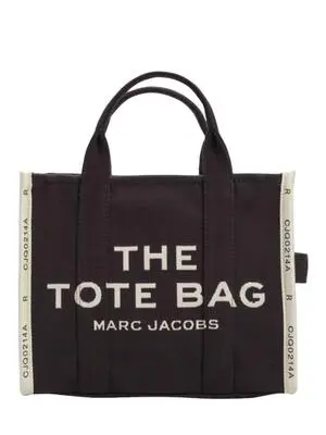 Marc Jacobs Logo Canvas Tote Bag - Black