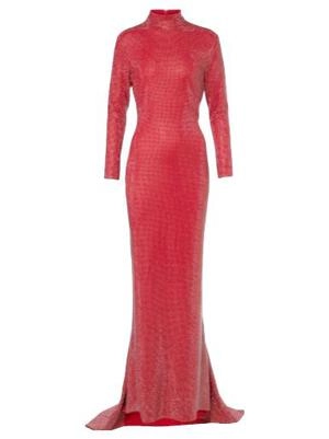 Solace Vivienne Embellished Gown - Red