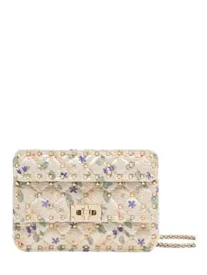 VALENTINO Valentino Garavani Rockstud Spike Small Shoulder Bag
