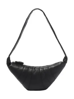 LEMAIRE Croissant Shoulder Bag - Black