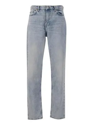 SAMSOE SAMSOE Light Wash Denim Trousers - Gray